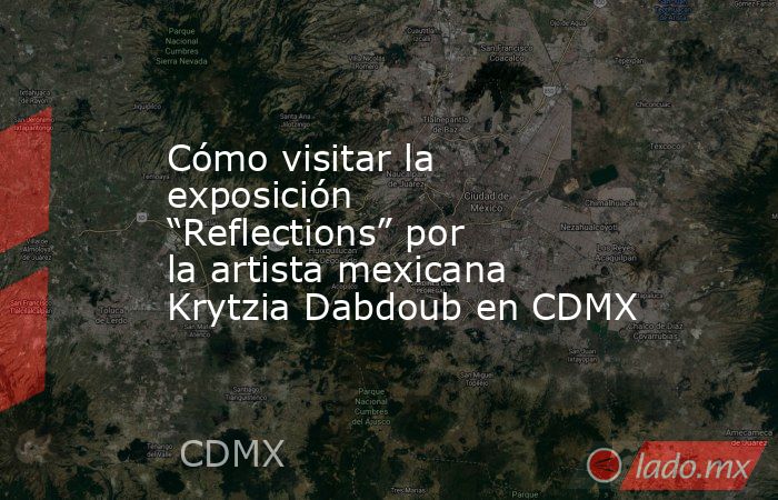 Cómo visitar la exposición “Reflections” por la artista mexicana ...
