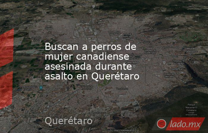 Buscan a perros de mujer canadiense asesinada durante asalto en ...