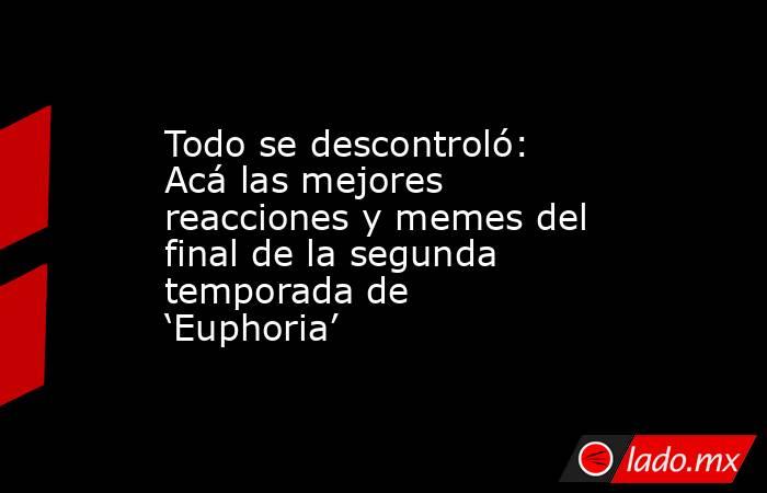 Todo se descontroló: Acá las mejores reacciones y memes del final de la ...